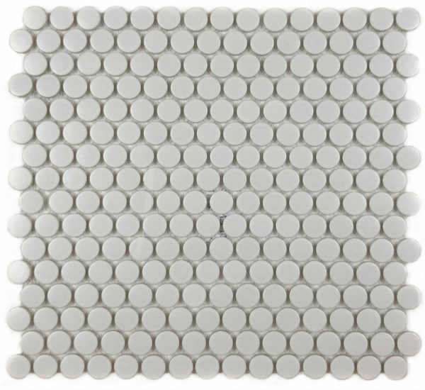 Penny Rounds ¾” White Matte | Adex USA
