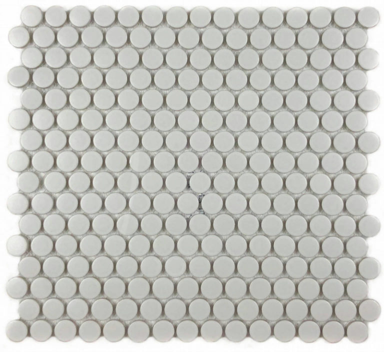 Penny Rounds ¾” White Matte | Adex USA